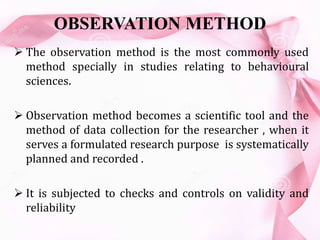 Sources of primary data | PPTX
