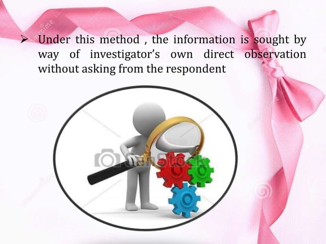 Sources of primary data | PPTX