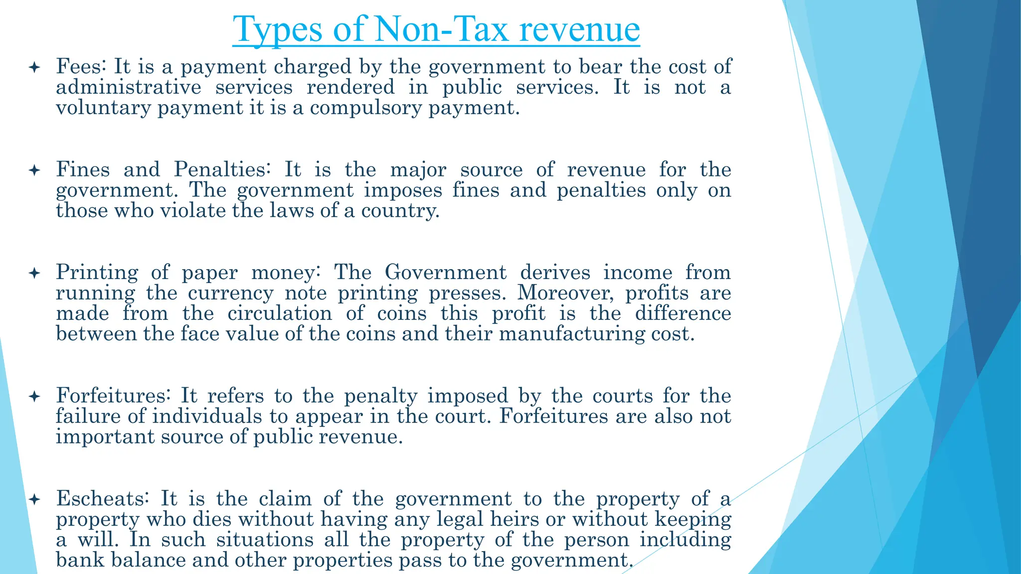 Sources of Public Revenue ppt.pptx format | PPTX