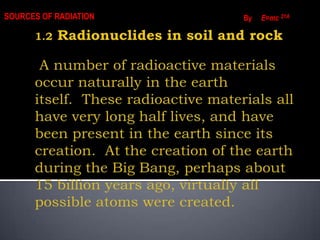 Sources of Radiation | PPTX