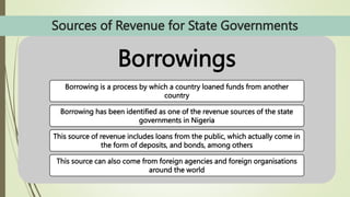 Sources of Revenue for State Government - Prof Oyedokun.pptx