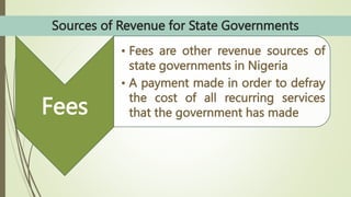 Sources of Revenue for State Government - Prof Oyedokun.pptx