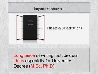 Sources of RRL | PPTX