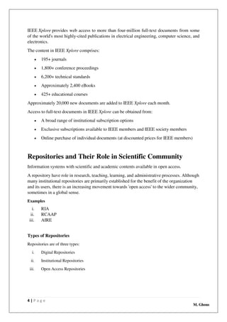 Sources of scientific information | PDF