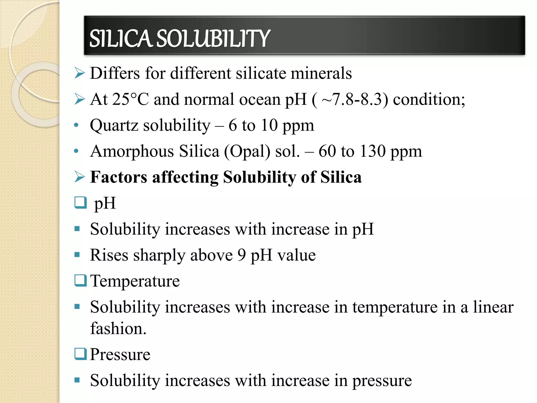 Sources of silica | PPT