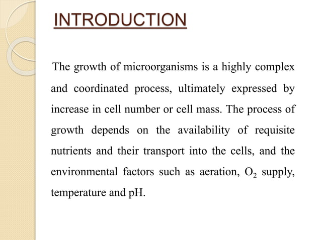 Sources of the growth of micro organims | PPT