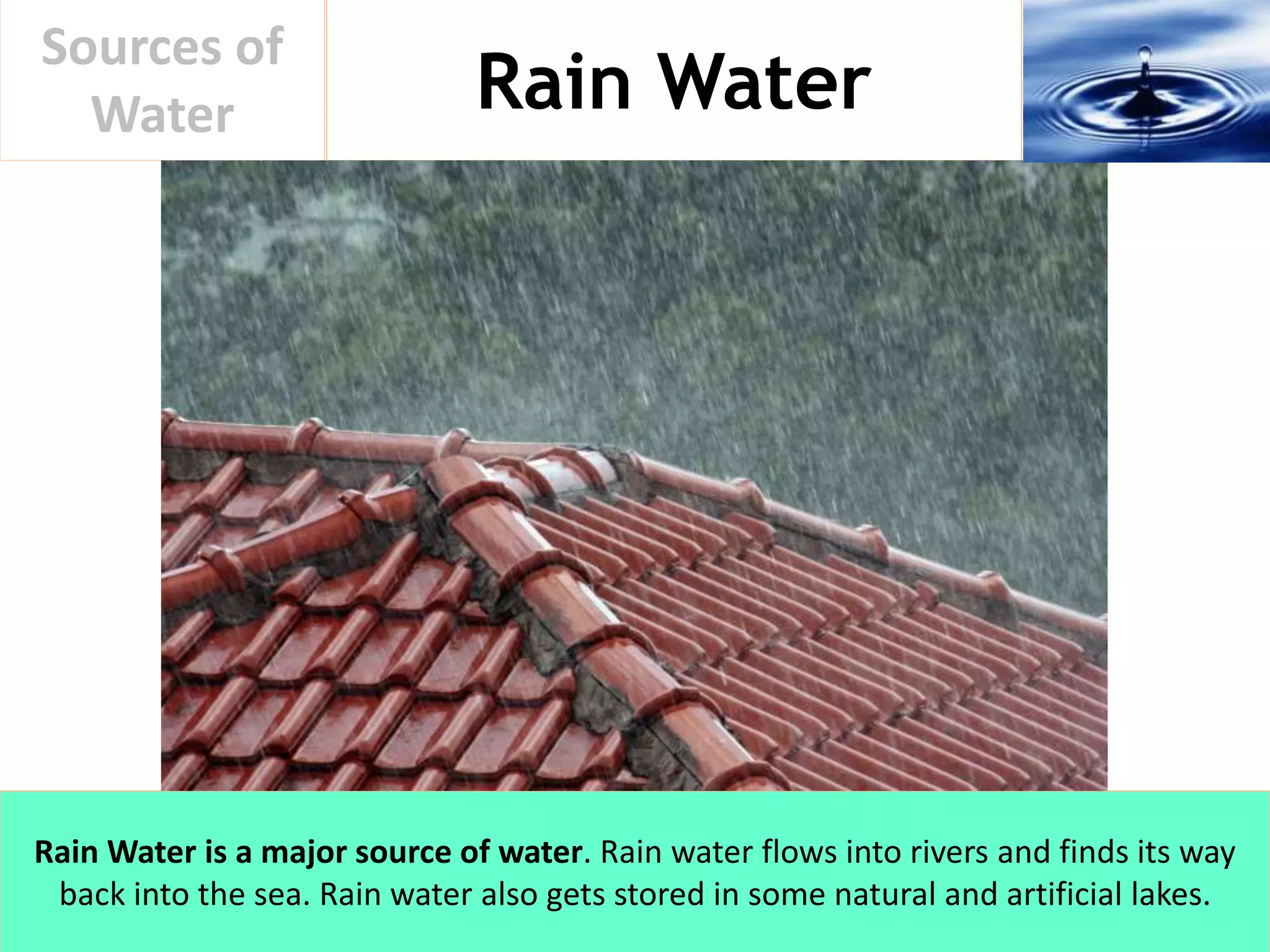 Sources of Water | PPTX