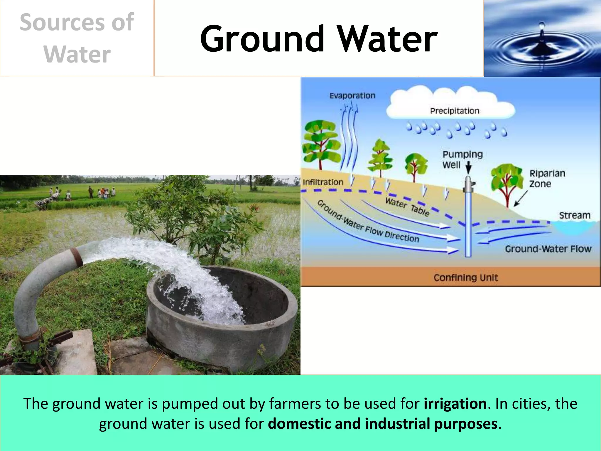 Sources of Water | PPTX
