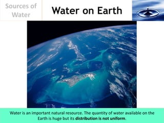 Sources of Water | PPTX