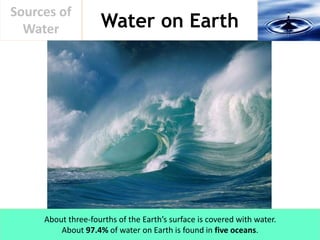 Sources of Water | PPTX
