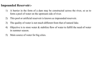 sources of water in the civil Engineering | PPT