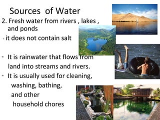 Sources of water'13 14-aa | PPT