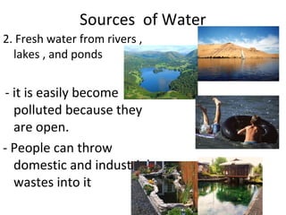 Sources of water'13 14-aa | PPT