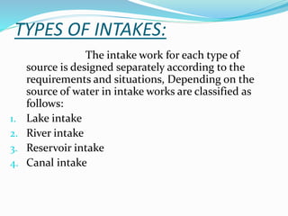 Sources of water supply | PPTX