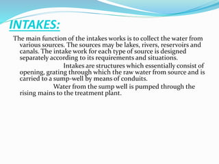 Sources of water supply | PPTX