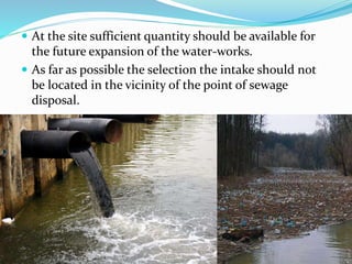 Sources of water supply | PPTX