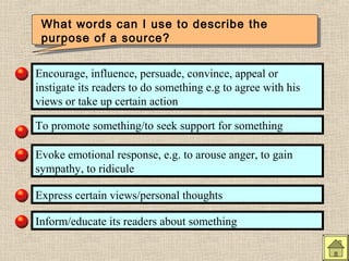 Source study things to note | PPT