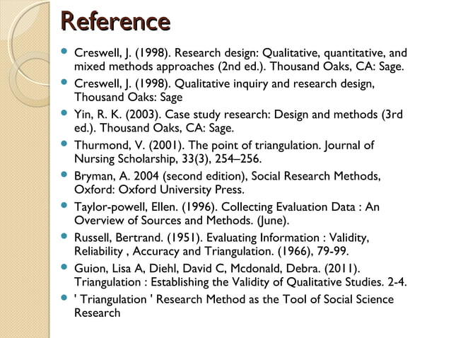 Source triangulation final | PPT