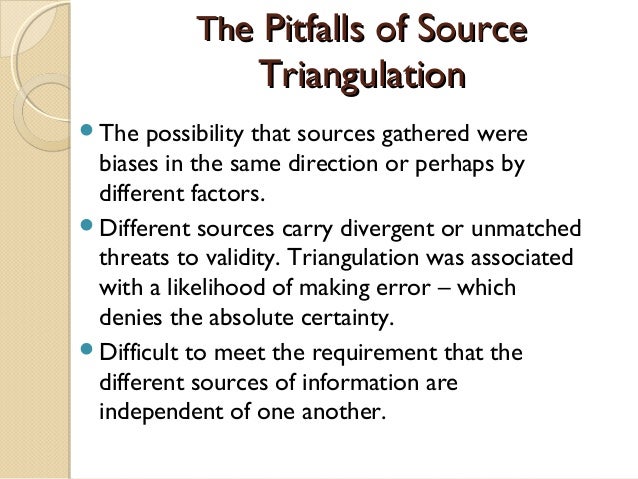 Source triangulation final