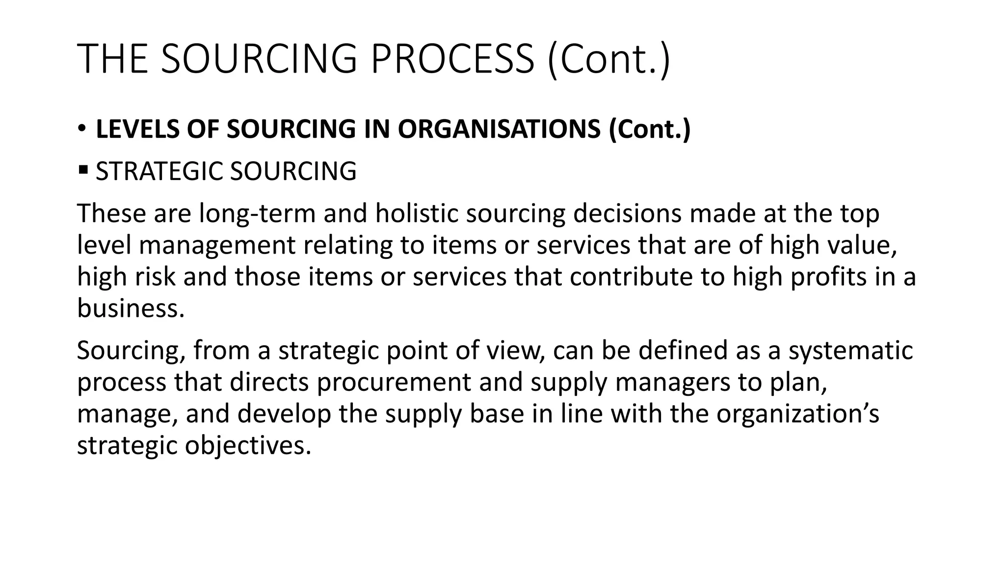 Sourcing | PPTX