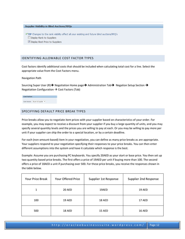 Oracle Sourcing Setup | PDF | Computing | Technology & Computing