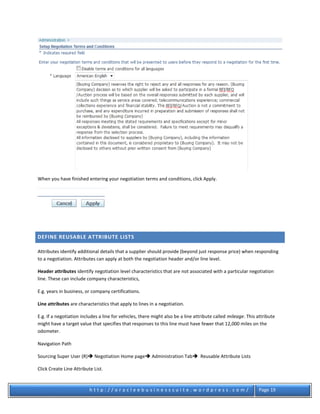 Oracle Sourcing Setup | PDF