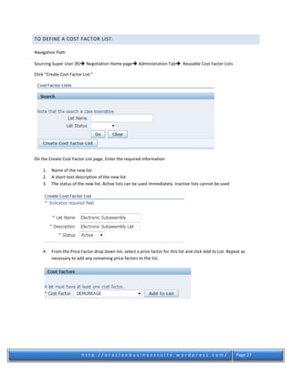 Oracle Sourcing Setup | PDF