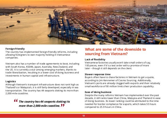 Sourcing Beyond China and Alternative Markets | PDF