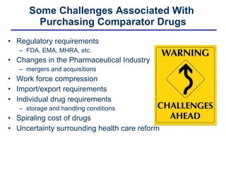 Sourcing for a comparator study (1) | PPT
