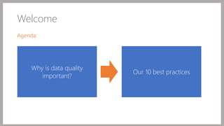 How to source good data | PPT
