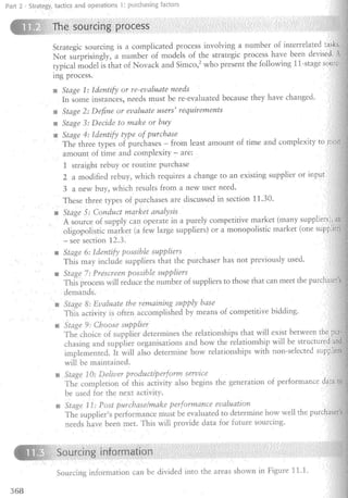 Sourcing process | PDF