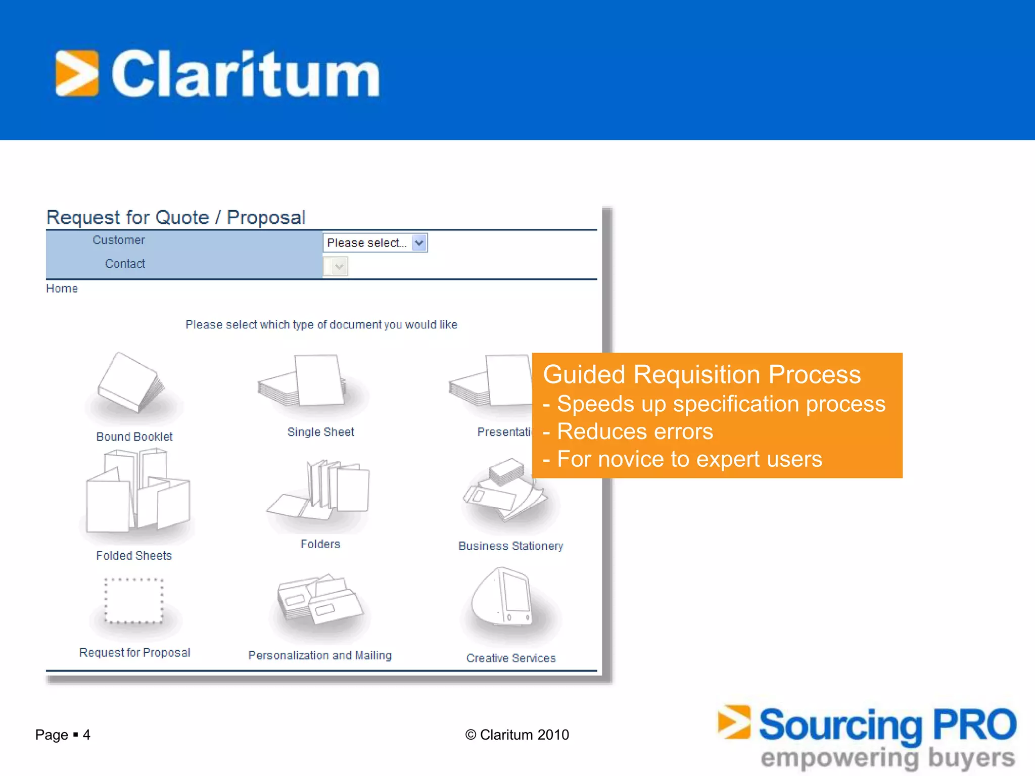 Sourcing PRO Overview | PPT