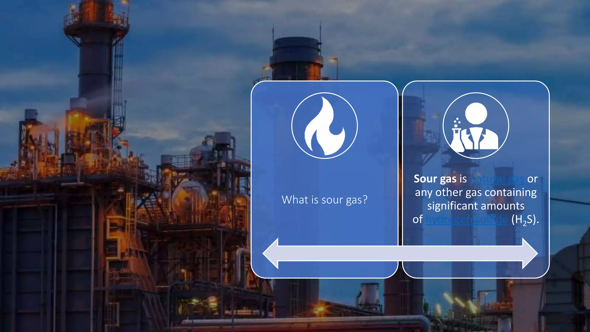 Sour gas treatment | PPTX