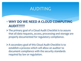 cloud security.pptx | Cloud Computing | Internet