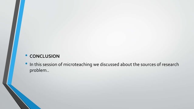 Sources of research problem | PPTX