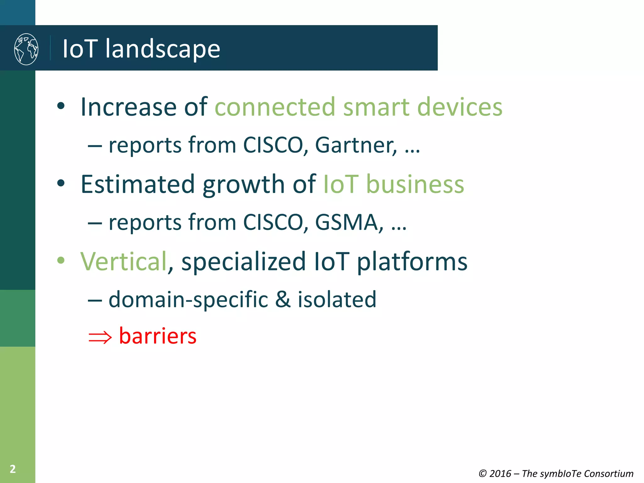 Towards the Cross-Domain Interoperability of IoT Platforms - EuCNC, 30 ...