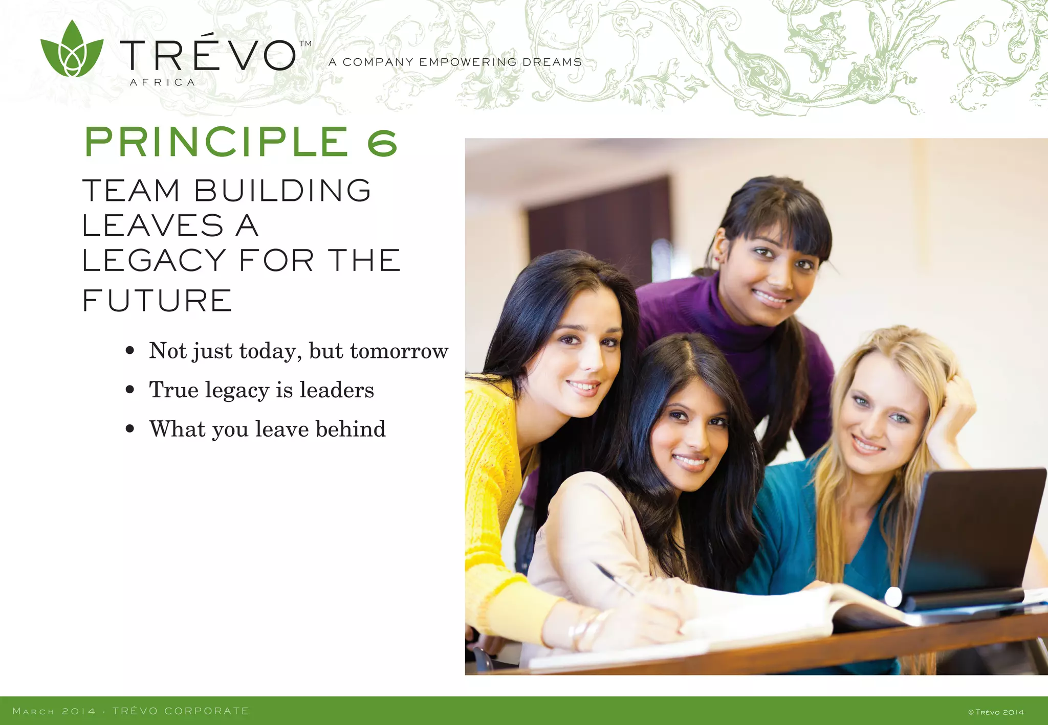 THE POWER PRINCIPLES OF TEAM BUILDING | PPT