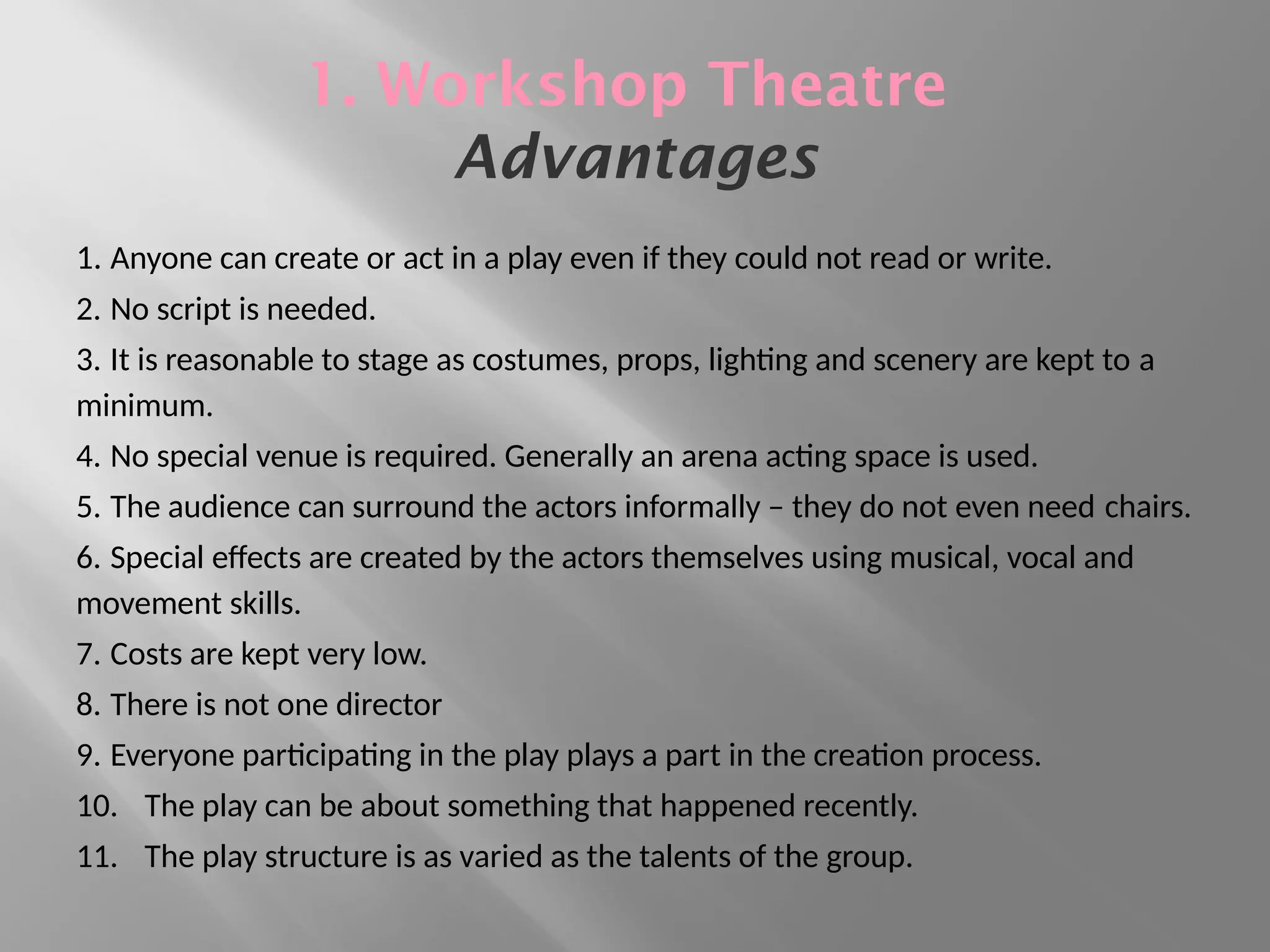 South African Theatre an Introduction. Overview | PPTX
