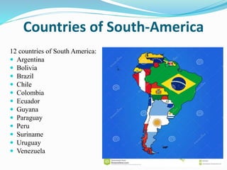 Culture and Economy of South America | PPTX