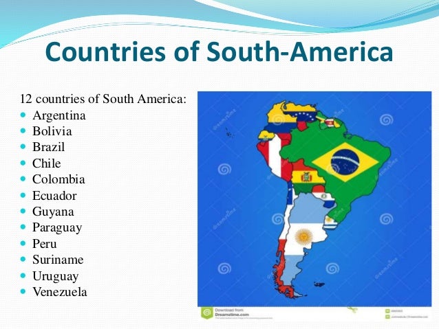 Culture and Economy of South America