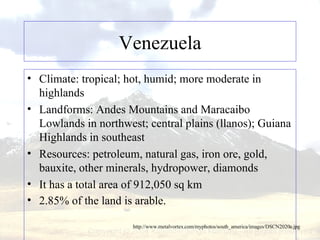 South American Geography Powerpoint | PPT | South America Travel ...