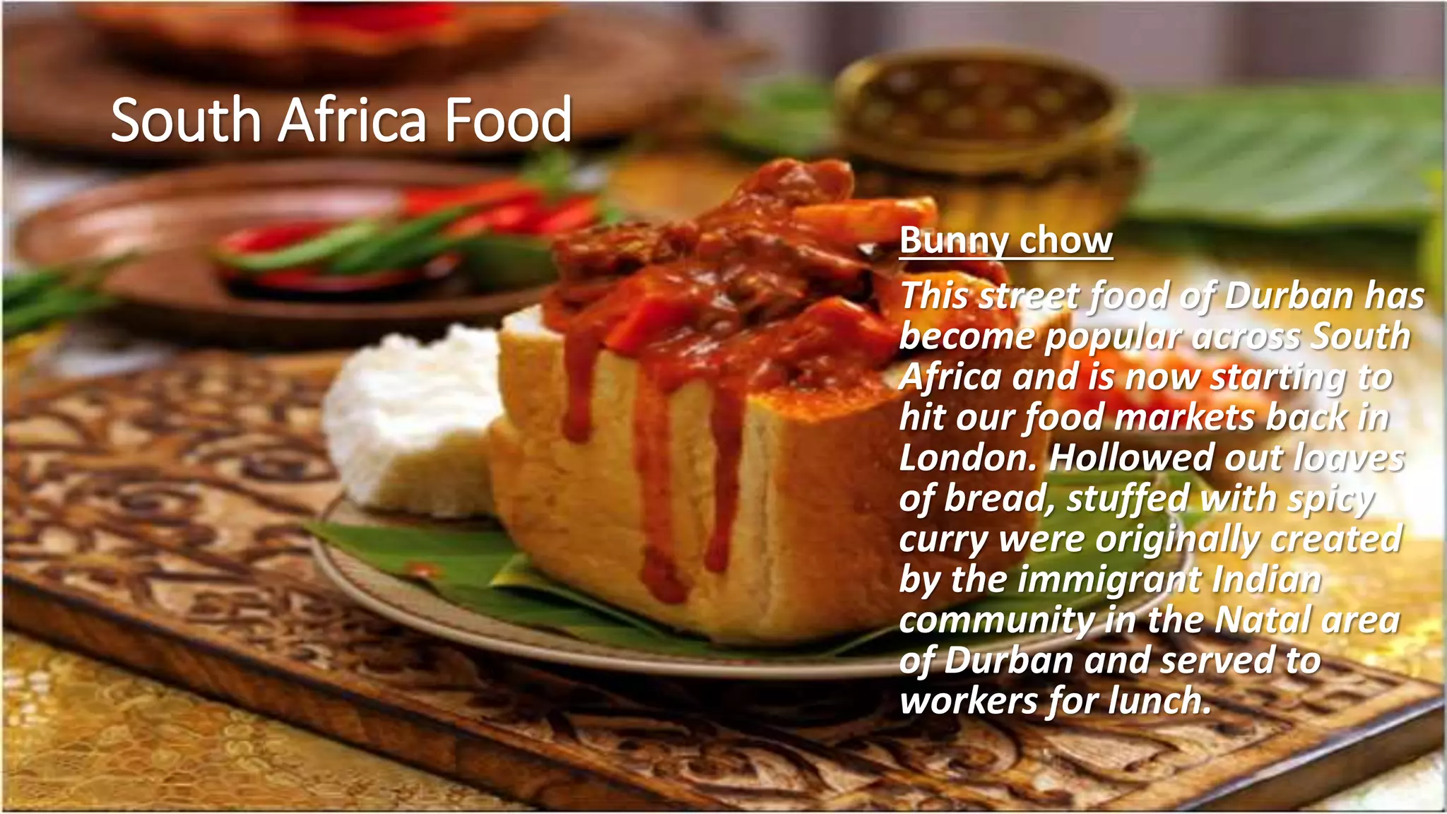 South Africa landmarks, culture, food and national heroes | PPTX