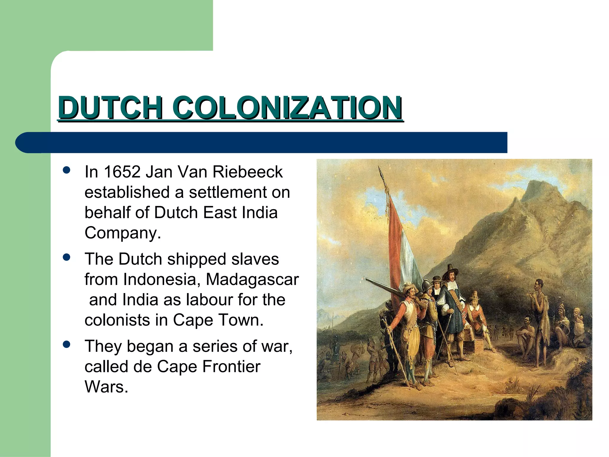 South africa colonisation | PPT