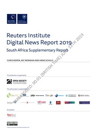 South Africa Digital News Report 2019 | PDF