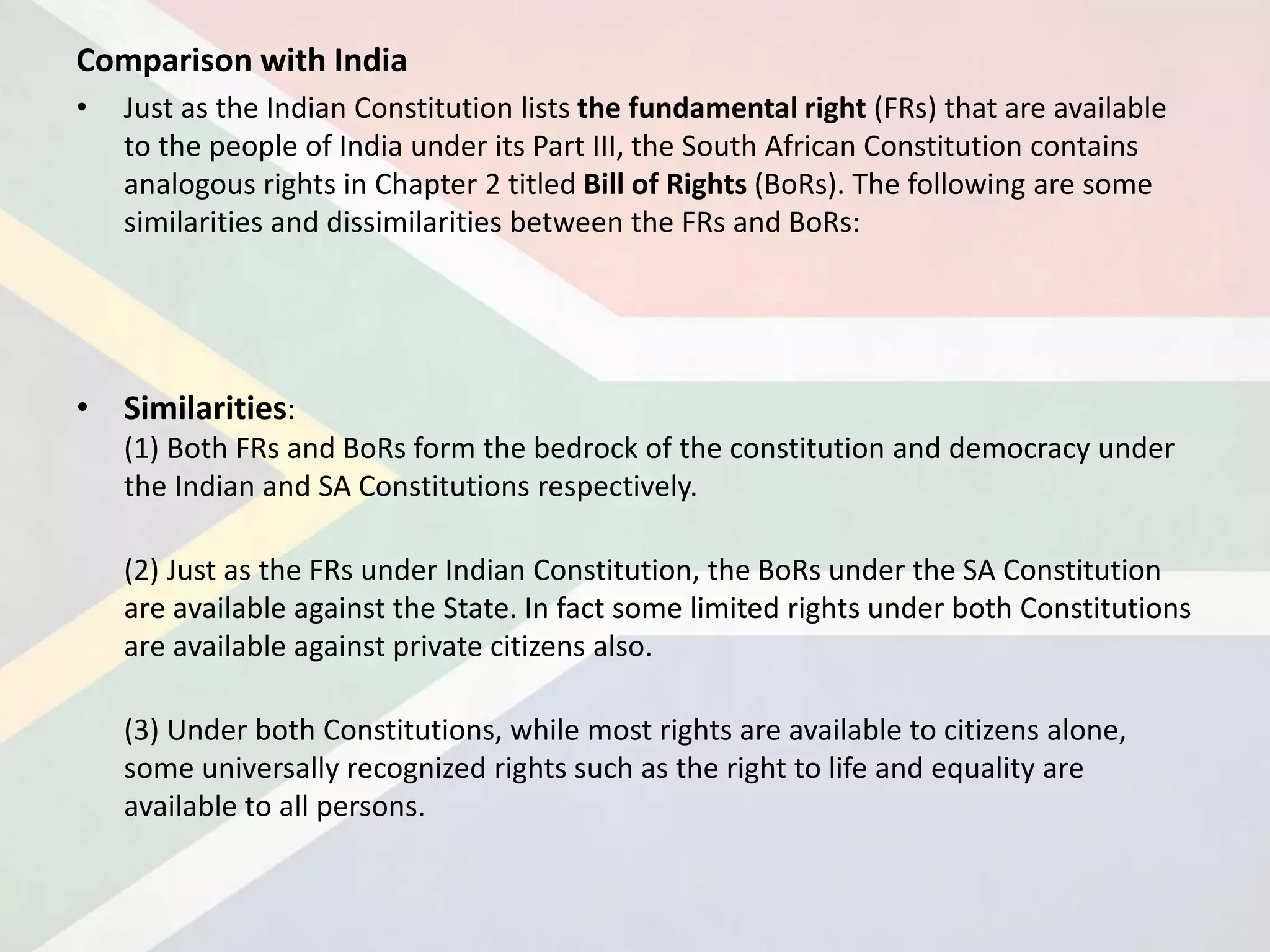 South african constitution | PPTX
