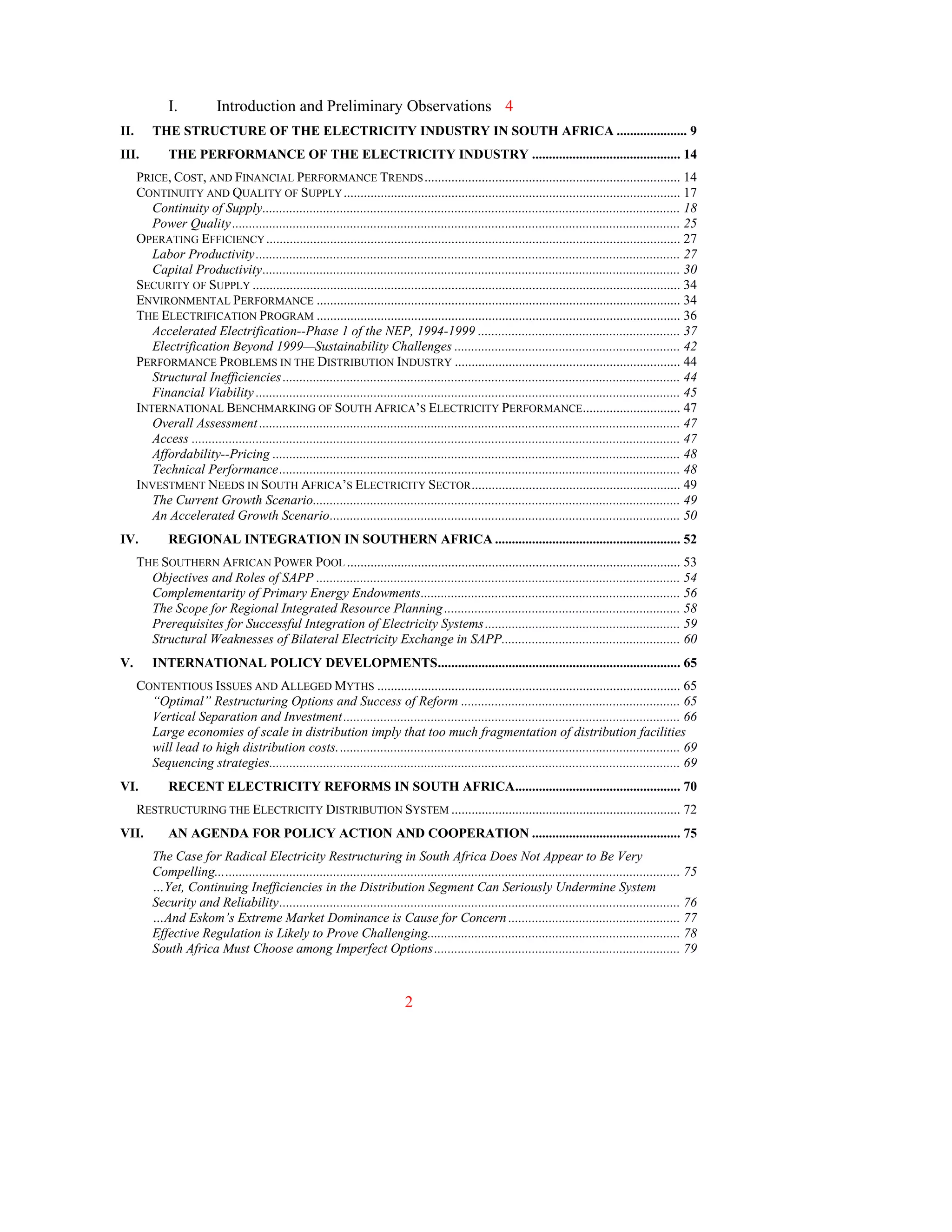 South African Electricity Sector | PDF