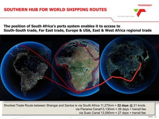 South African Port Trends and Current Developments | PDF