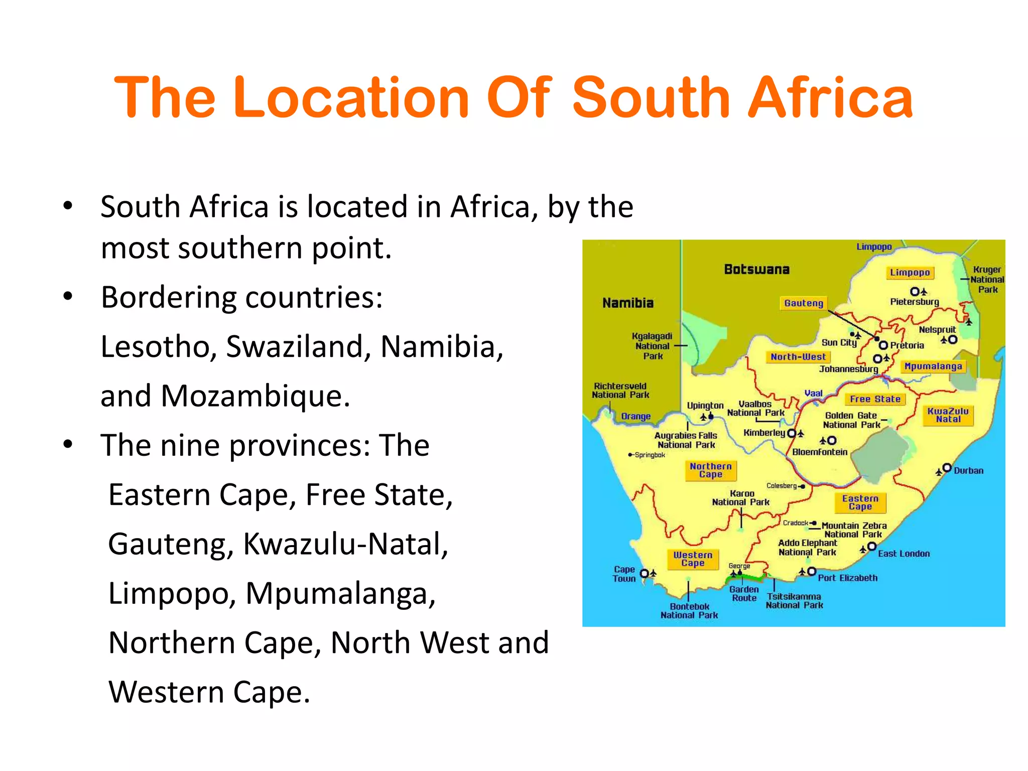 South africa power point | PPTX