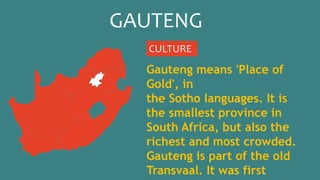 South africa provinces | PPTX