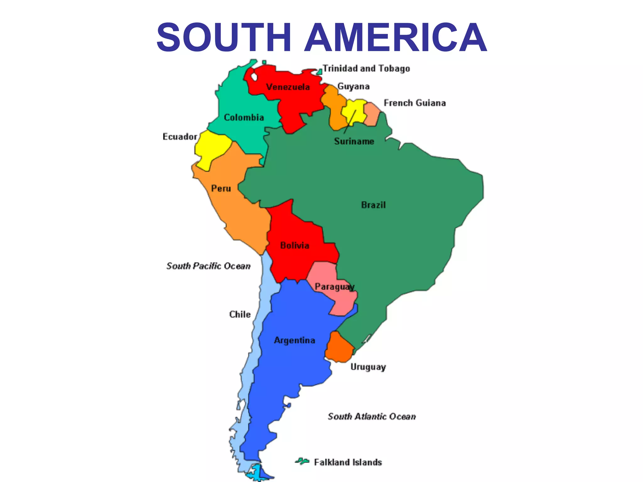 South America - Intro PPT | PPT